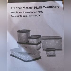 Tupperware | Kitchen | Tupperware Freezer Mates Plusset Of 2 | Poshmark